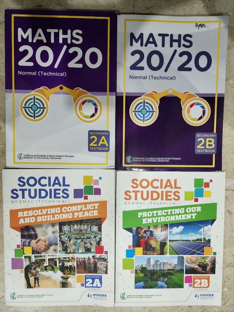 NT Math & Social Studies TB (2A&B), Hobbies & Toys, Books & Magazines ...