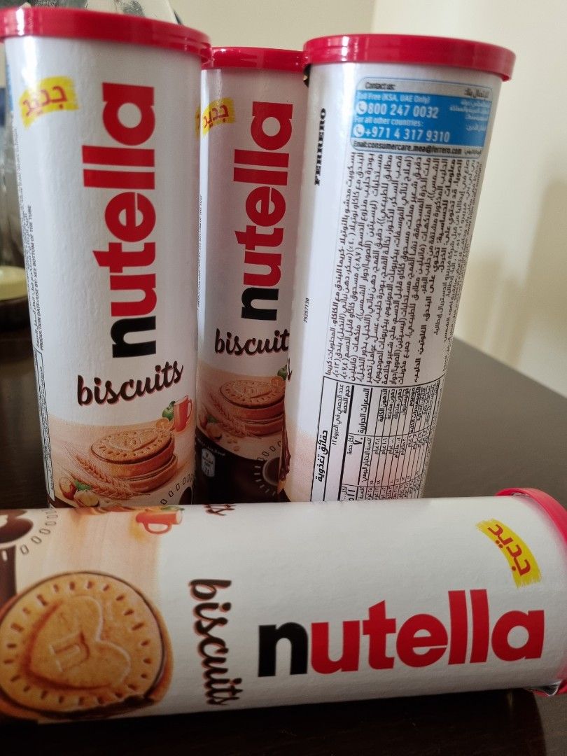 Nutella Biscuits, Food & Drinks, Packaged & Instant Food on Carousell