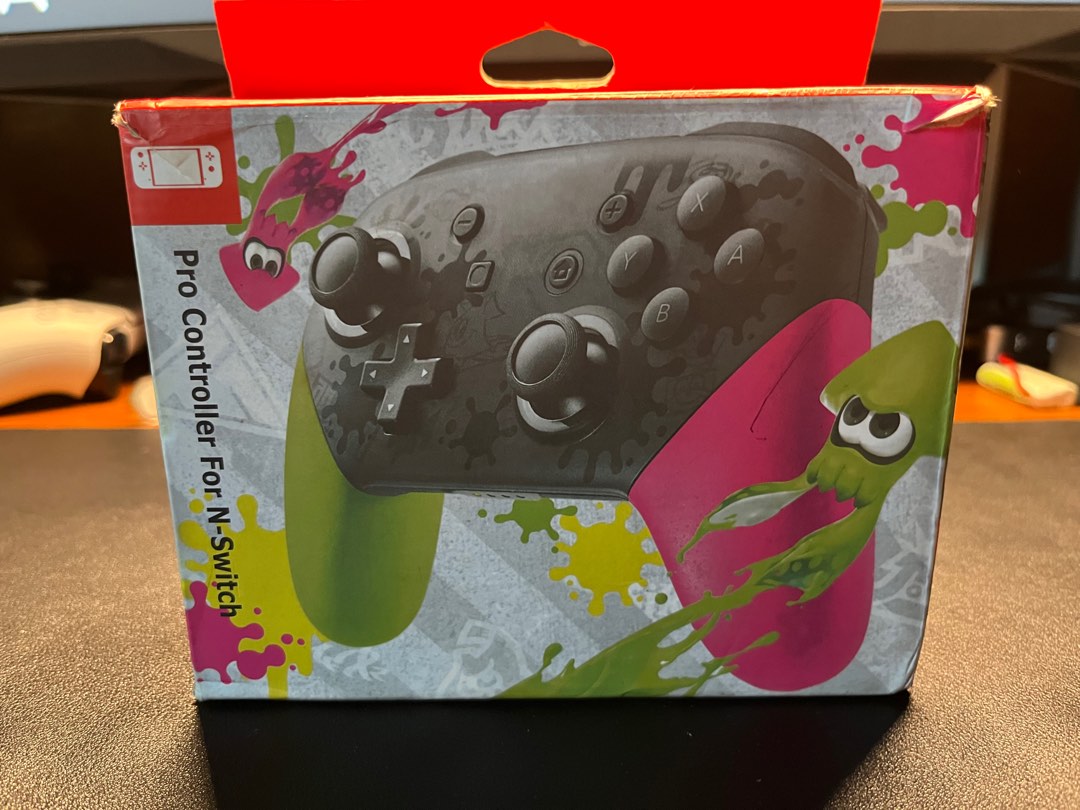 Oem splatoon pro controller, Video Gaming, Gaming Accessories, In-Game ...