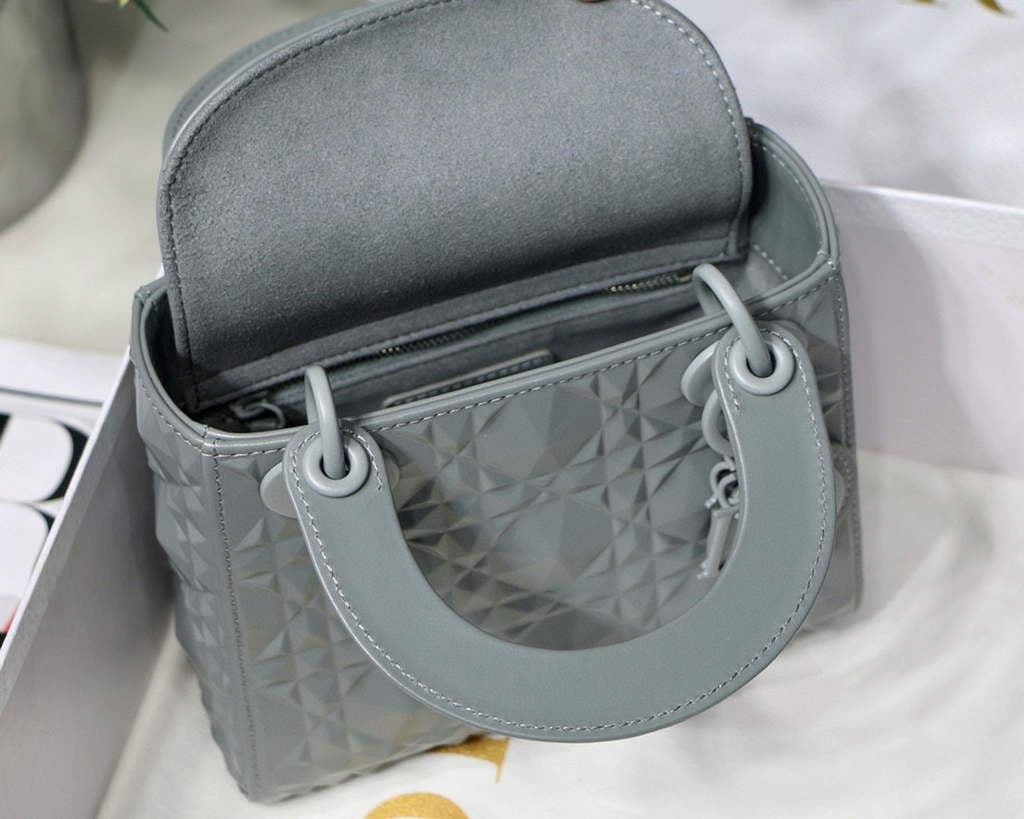 OFF WHITE AND GREY LADY DIOR WITH QR CODE, Luxury, Bags & Wallets on ...