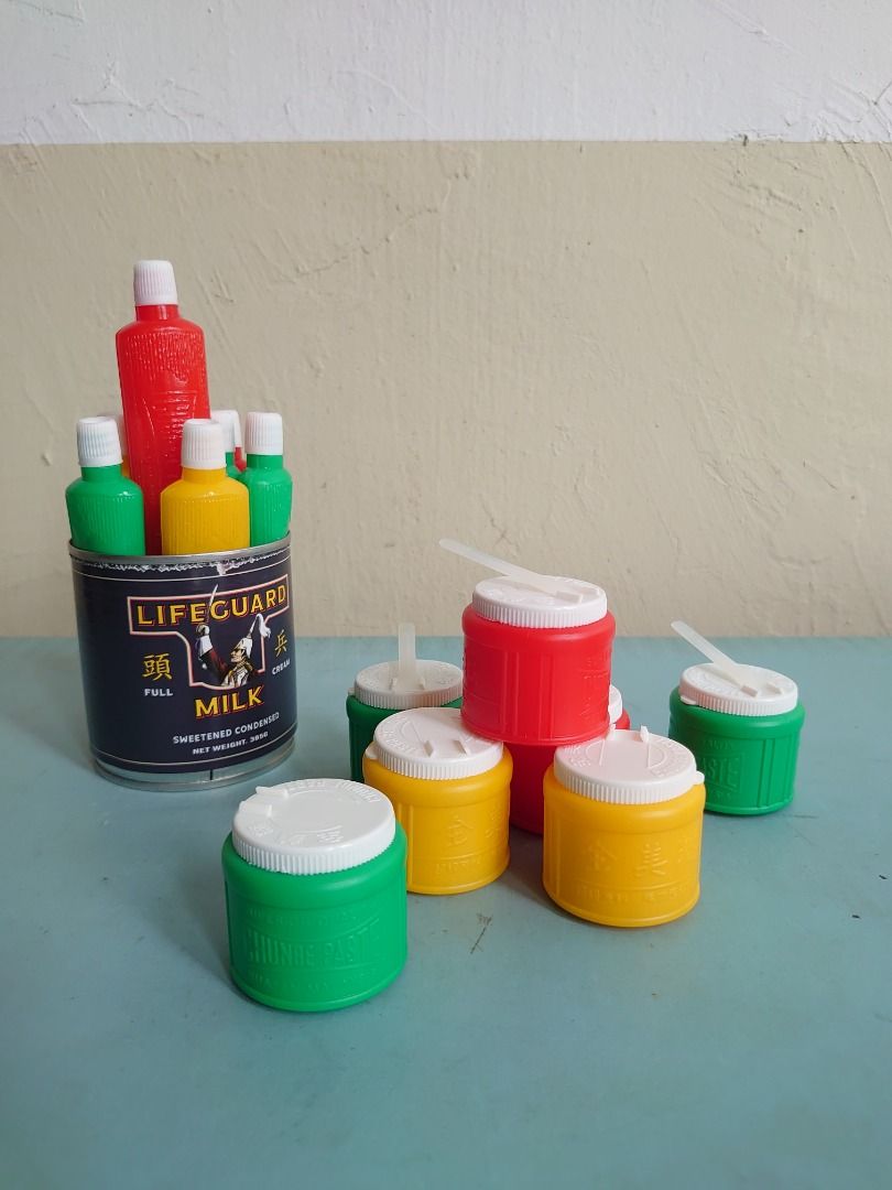 Old School Glue Tubs and Tubes Nostalgic Retro, Hobbies & Toys ...