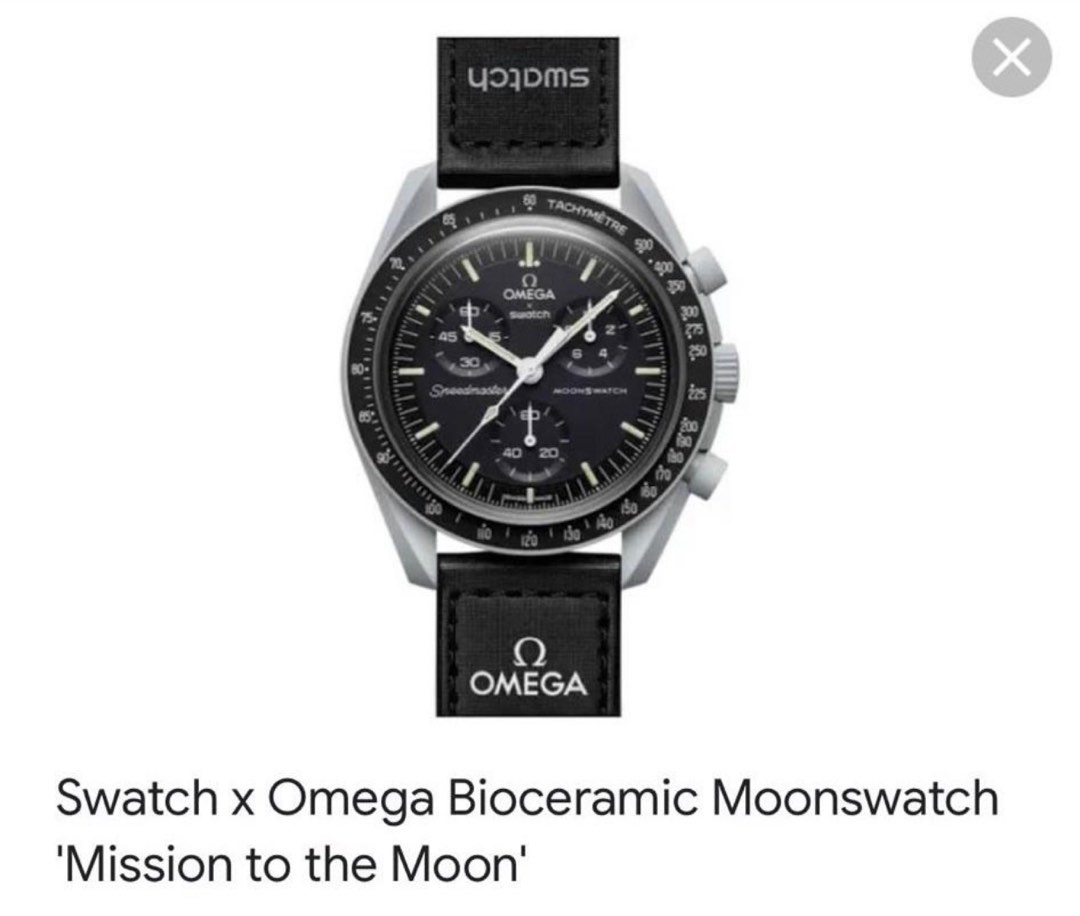 Omega x Swatch, Men's Fashion, Watches & Accessories, Watches on Carousell