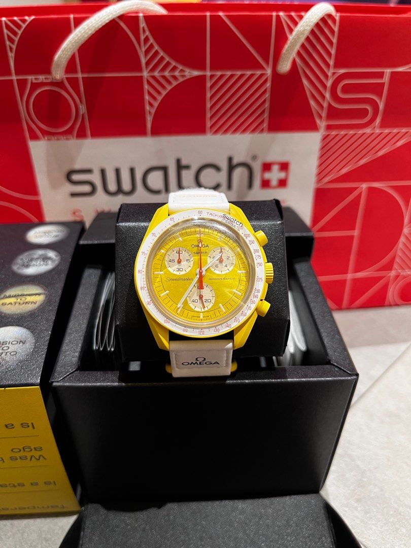 Omega x Swatch MoonSwatch, Luxury, Watches on Carousell