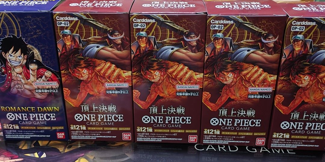 Bandai One Piece TCG Booster Packs, Hobbies & Toys, Toys & Games on ...