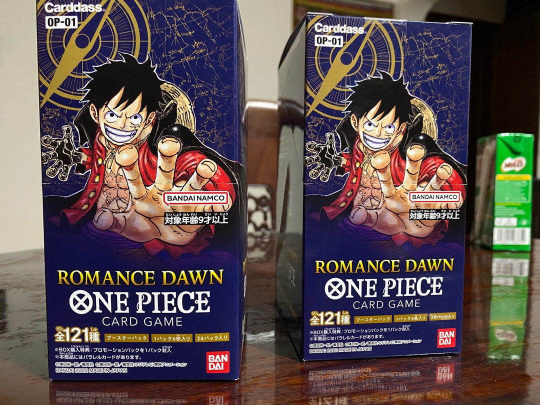 One Piece OP 1 Booster Box Ready Stock, Hobbies & Toys, Toys & Games on ...