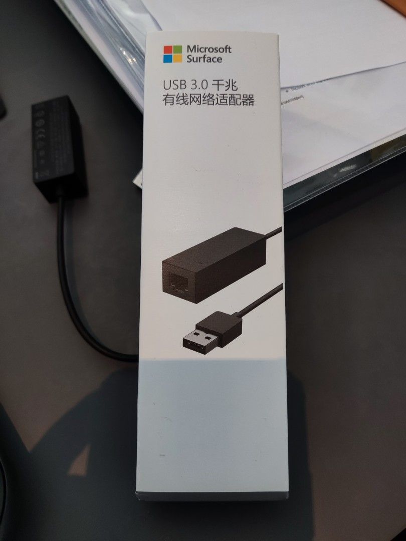 Original Microsoft Ethernet USB dongle, Computers & Tech, Parts ...