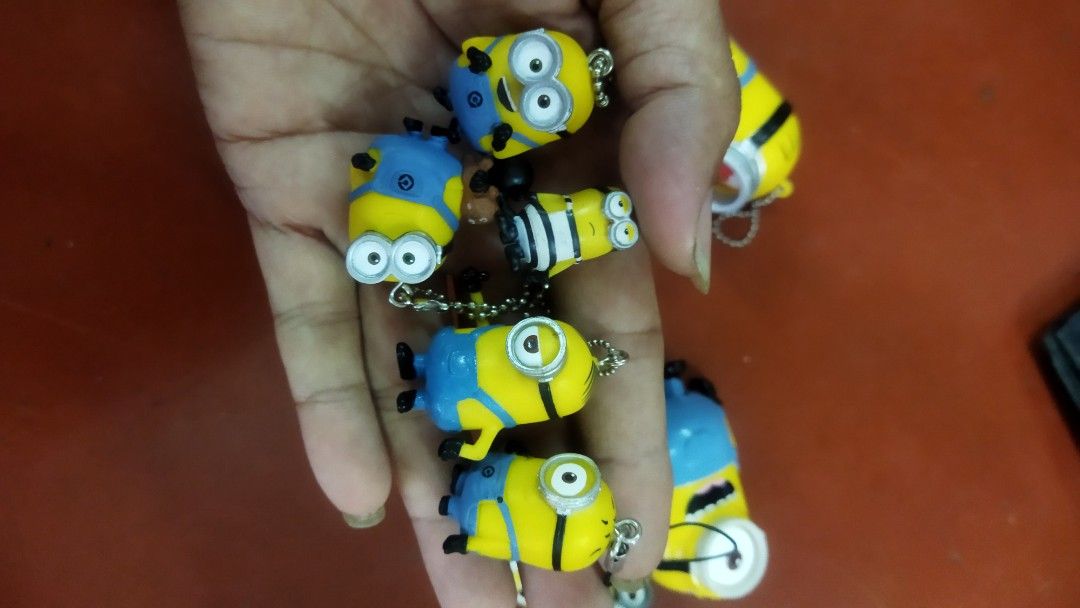 Original minions keychain, Hobbies & Toys, Toys & Games on Carousell