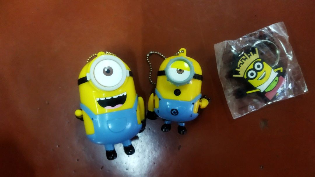 Original minions keychain, Hobbies & Toys, Toys & Games on Carousell