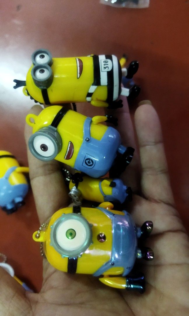 Original minions keychain, Hobbies & Toys, Toys & Games on Carousell