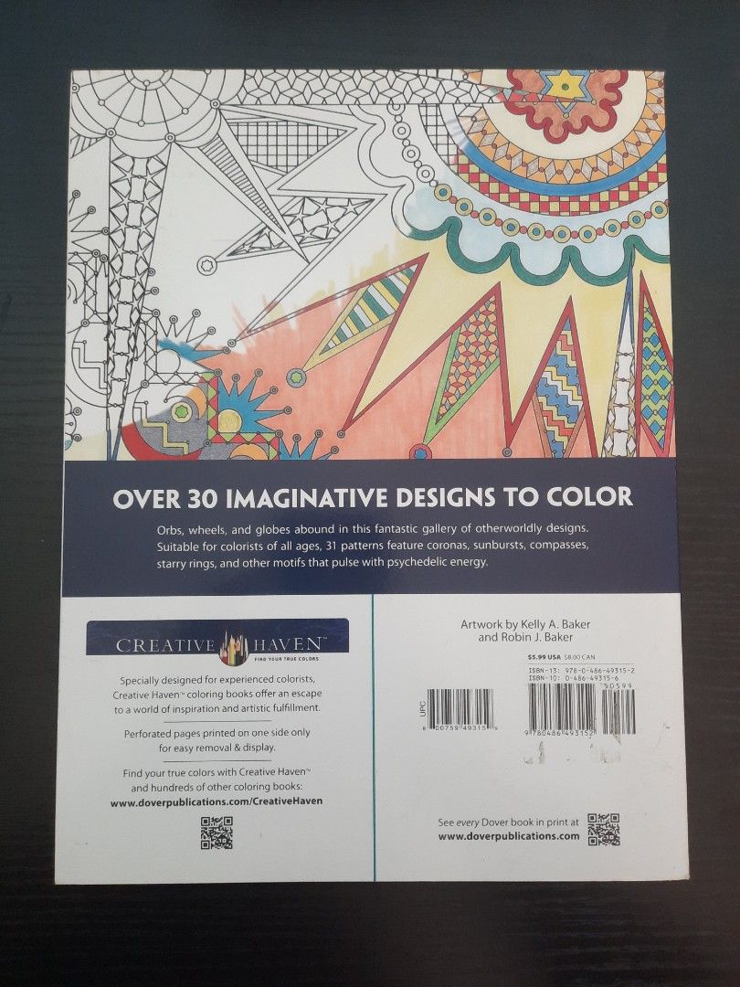 Out of This World - Coloring Book, Hobbies & Toys, Stationary & Craft ...