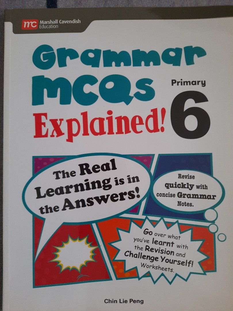 P6 PSLE Grammar MCQs explained with FREE used Conquer Comprehension ...