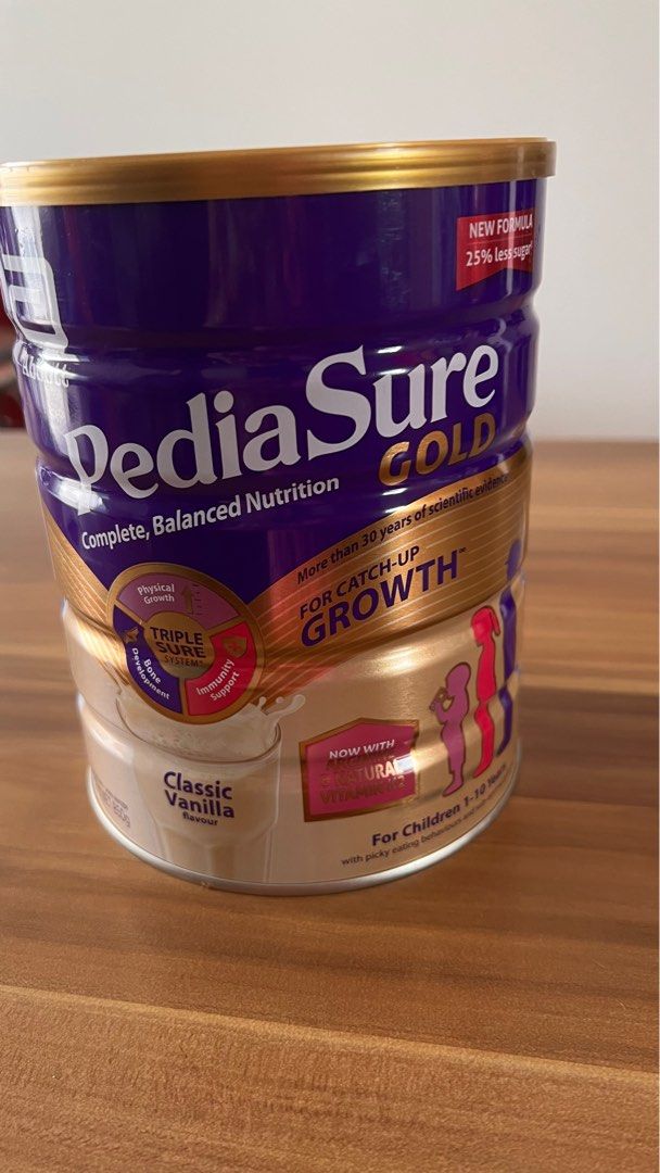 Pediasure gold - vanilla, Babies & Kids, Nursing & Feeding, Weaning ...