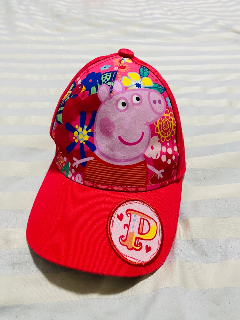 Peppa Pig Cap, Babies & Kids, Babies & Kids Fashion on Carousell