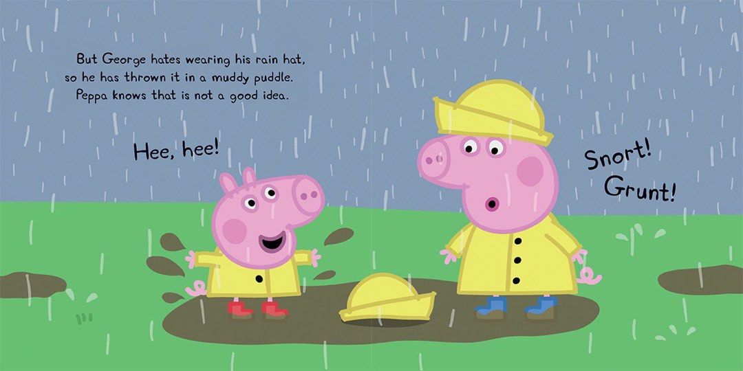 Peppa Pig: George Catches a Cold, Hobbies & Toys, Books & Magazines ...