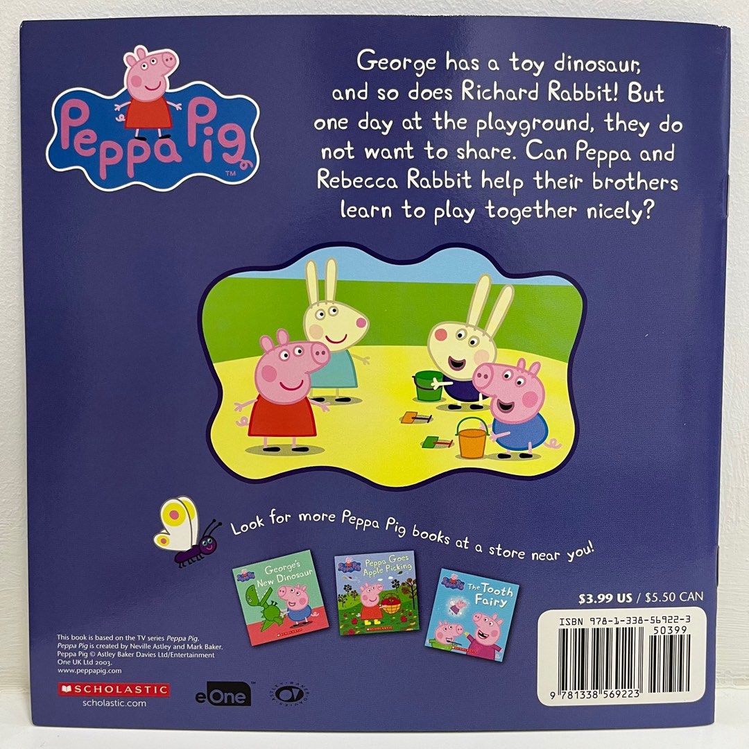 Peppa Pig: Learning to Share, Hobbies & Toys, Books & Magazines ...