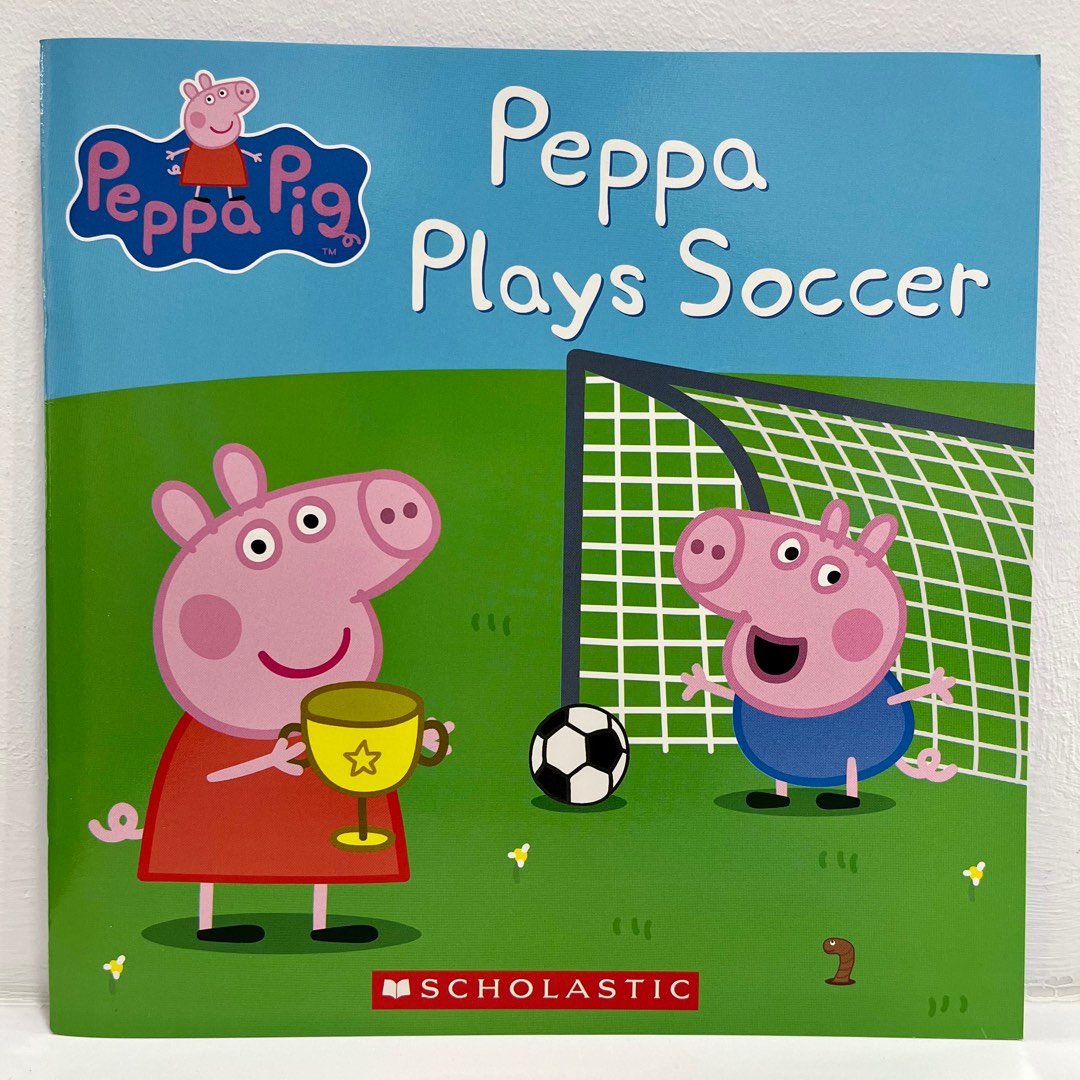 Peppa Pig: Peppa Plays Soccer, Hobbies & Toys, Books & Magazines ...