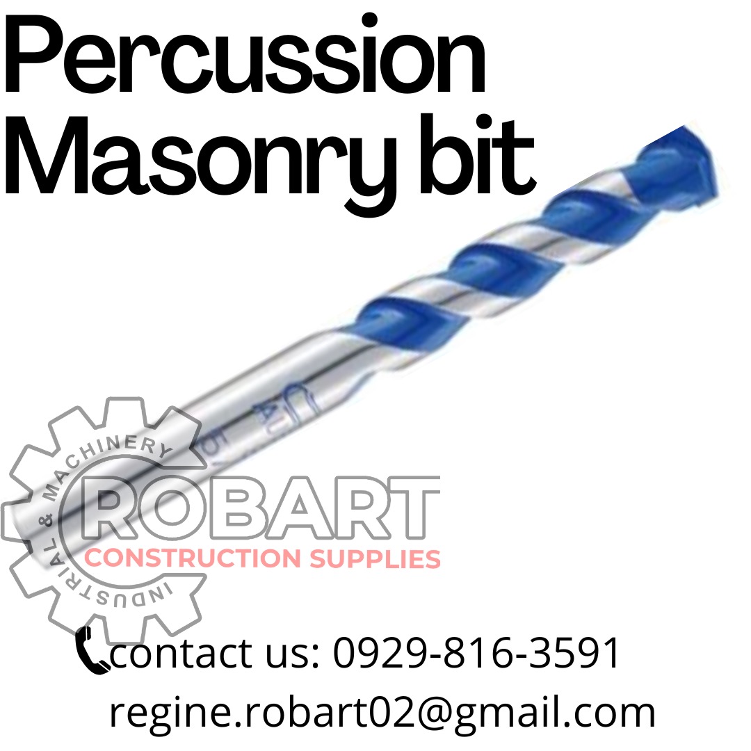 Percussion Masonry bit, Commercial & Industrial, Construction Tools ...