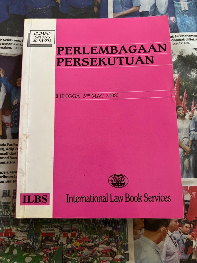 Perlembagaan persekutuan - international law book services buku books ...