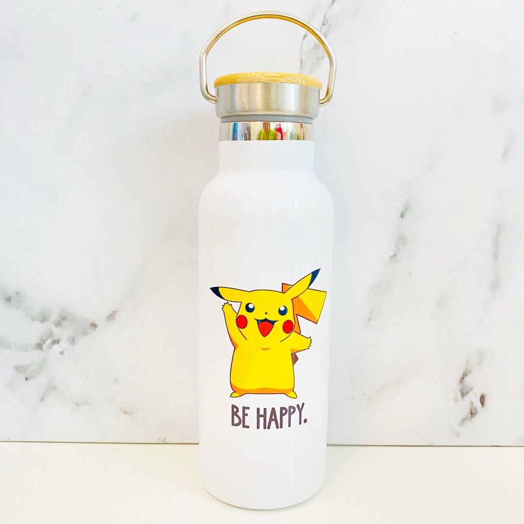 Pikachu water bottle, Furniture & Home Living, Kitchenware & Tableware ...