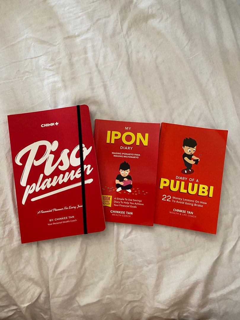 Piso Planner + Ipon + Pulubi by chinkee tan, Hobbies & Toys, Books ...