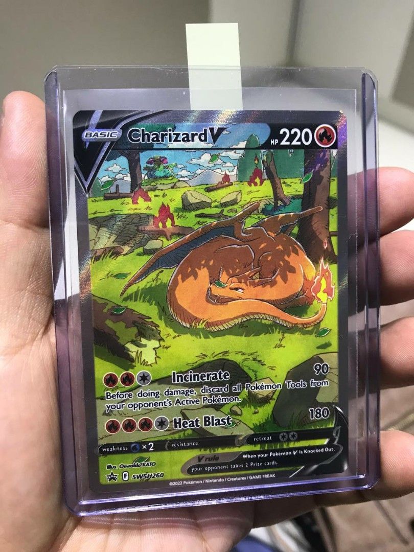 [POKEMON] [Charizard UPC] SWSH260 SWSH261 SWSH262, Hobbies & Toys, Toys ...