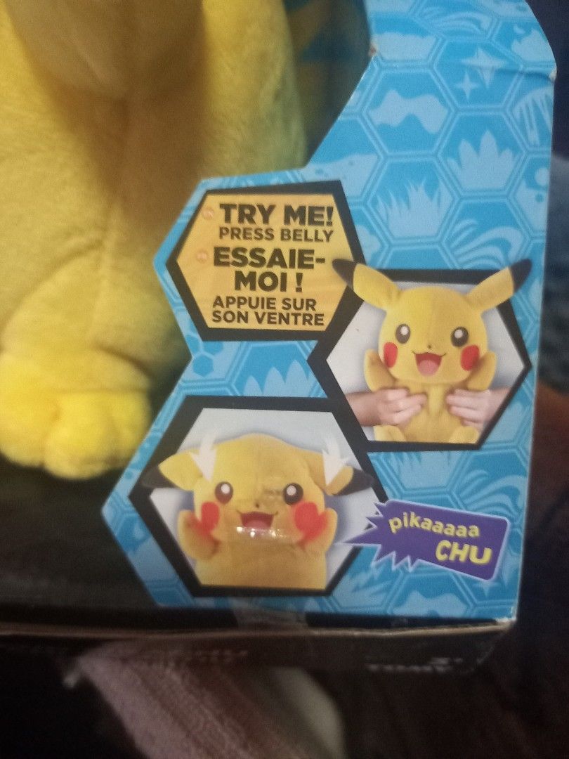 Pokemon Talking Pikachu, Hobbies & Toys, Toys & Games on Carousell