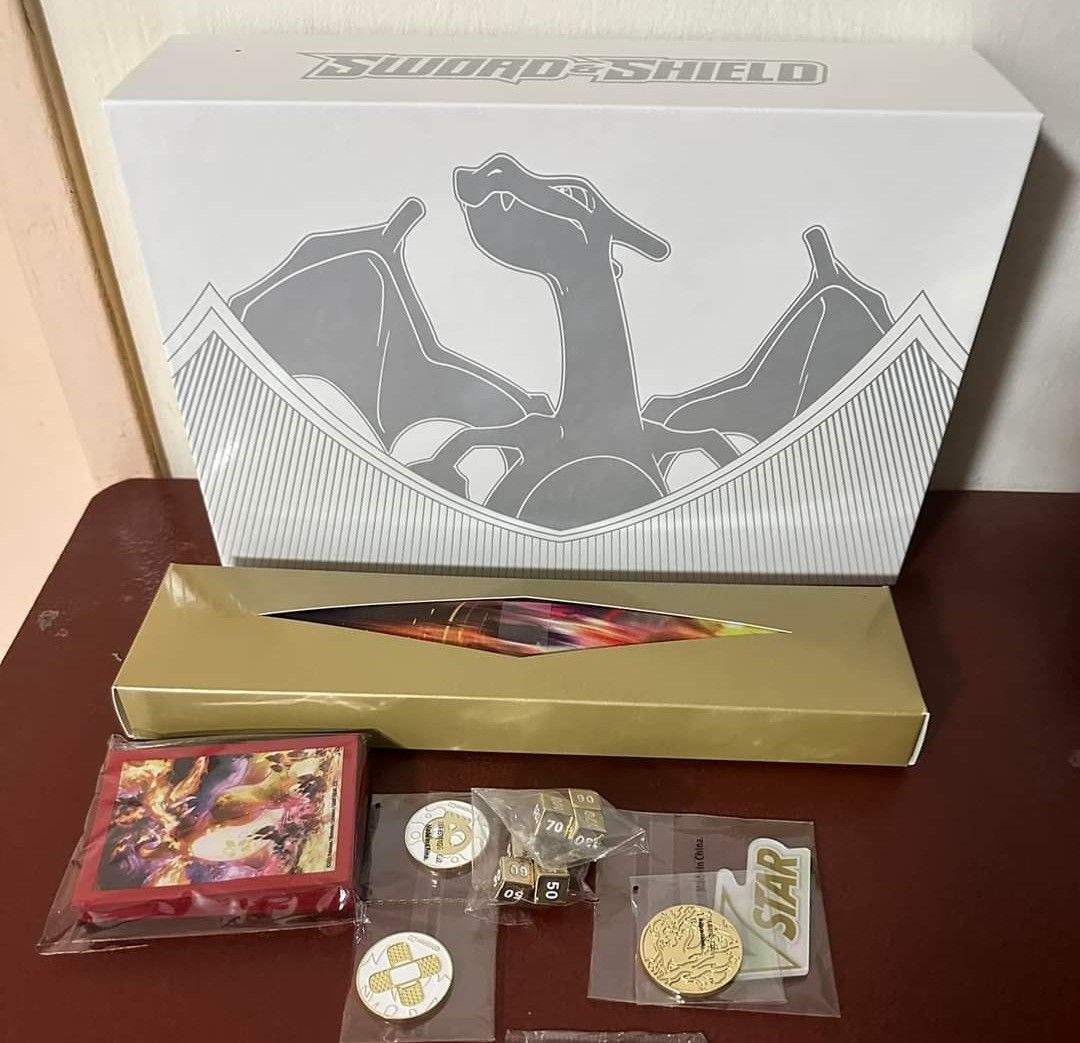 POKEMON TCG UPC EMPTY BOX + ACCESSORIES SET, Hobbies & Toys, Toys ...