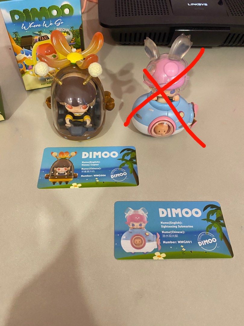 pop mart dimoo where we go series, Hobbies & Toys, Toys & Games on ...
