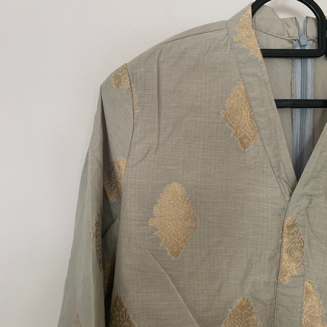 Poplook Premium Kurung, Women's Fashion, Muslimah Fashion, Baju Kurung ...