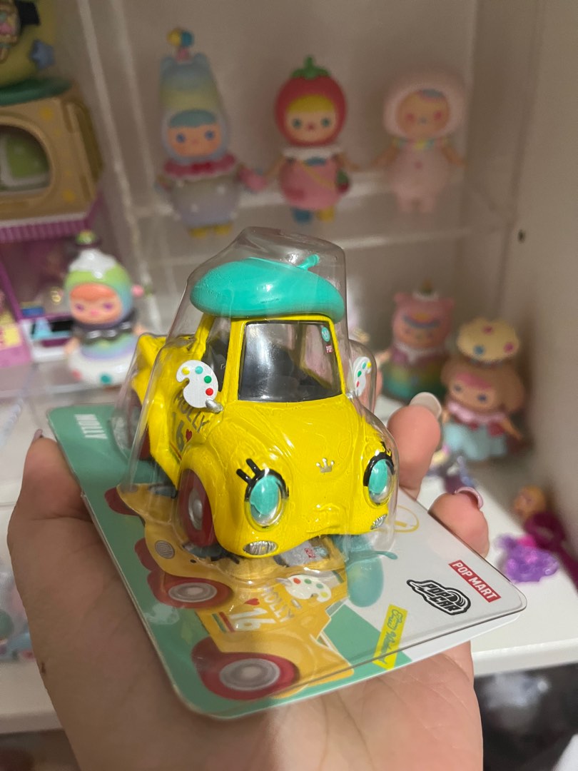 Popmart pop car Molly, Hobbies & Toys, Toys & Games on Carousell