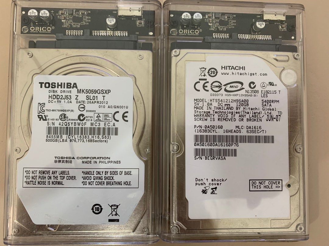 Portable Hard Disks Computers And Tech Parts And Accessories Hard Disks And Thumbdrives On Carousell