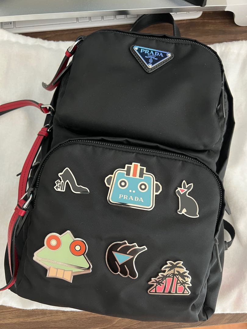Prada limited edition robot flup sling backpack, Luxury, Bags & Wallets ...