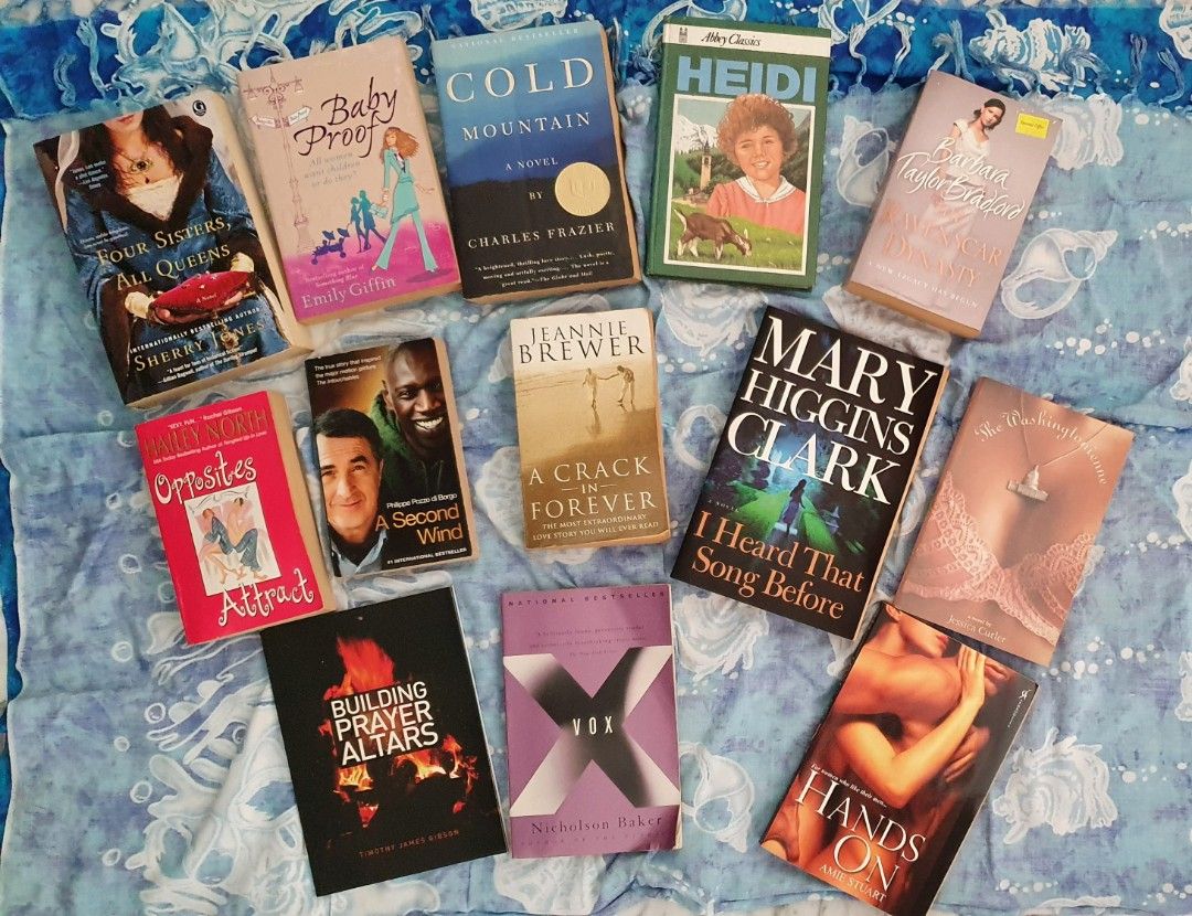 Pre-loved books - assorted titles, Hobbies & Toys, Books & Magazines, Fiction & Non-Fiction on ...