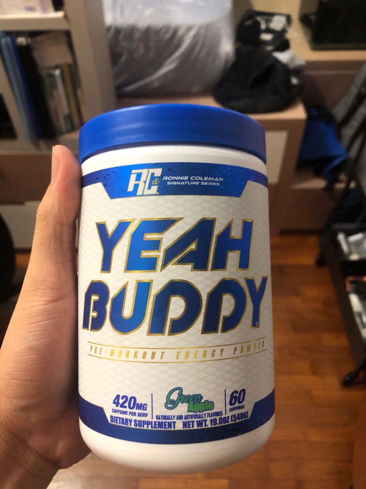 Pre-Workout Ronnie Coleman, Health & Nutrition, Health Supplements ...