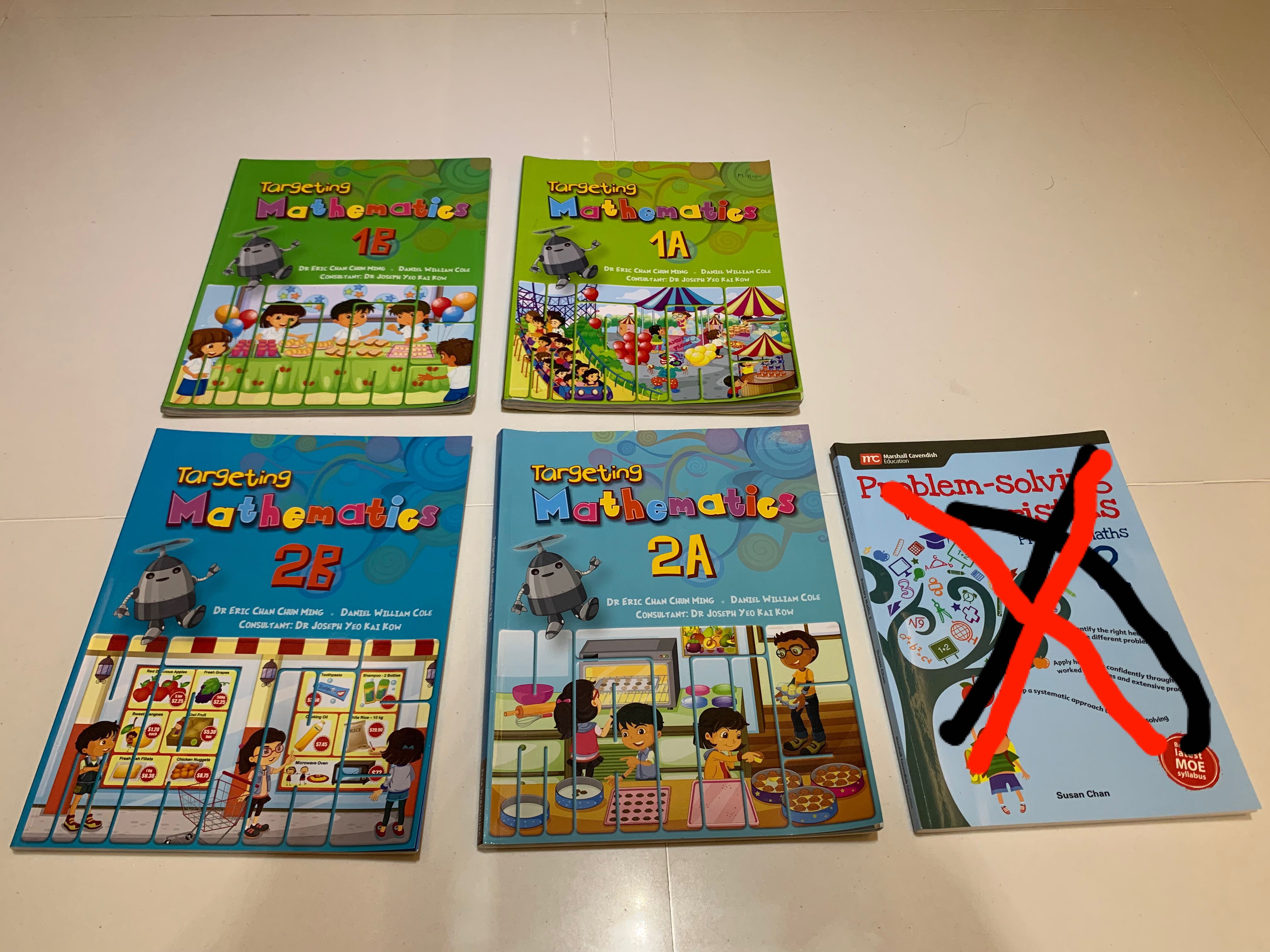 Primary School Targeting mathematics 1A 1B 2A2B, Hobbies & Toys, Books ...