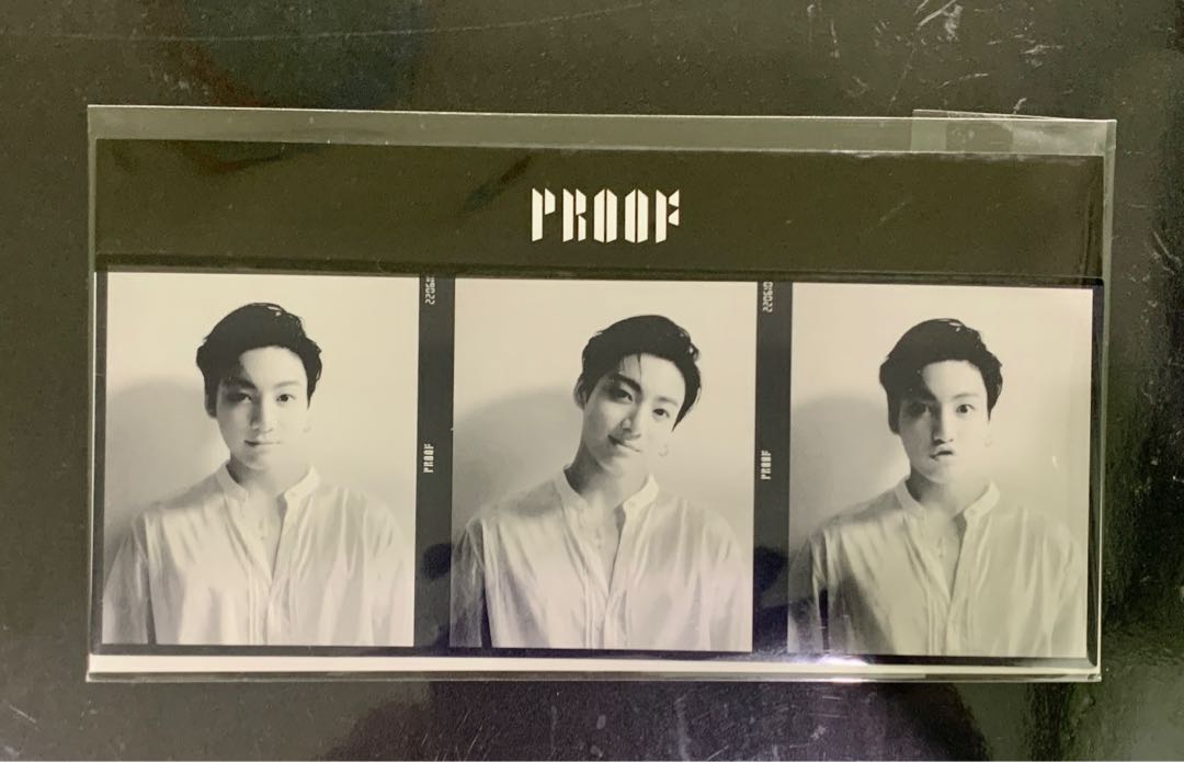 Proof Jungkook Triptych, Hobbies & Toys, Memorabilia & Collectibles, K-Wave on Carousell