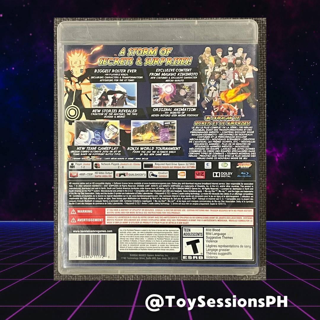 PS3 Game - Naruto Shippuden Games, Video Gaming, Video Games ...