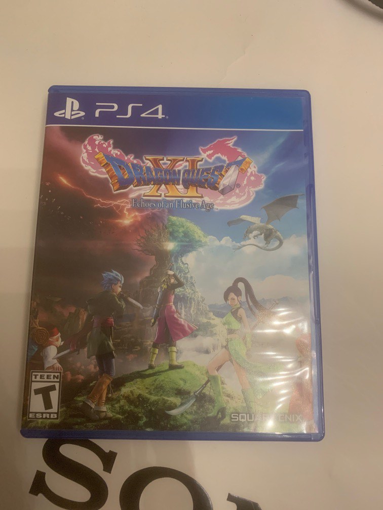 PS4 Game Dragon Quest Xi echoes of an Elusive Age, Video Gaming, Video ...