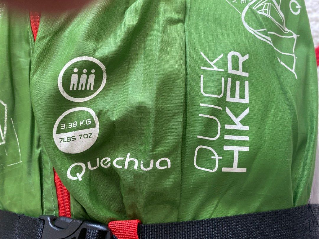 Quechua Quickhiker 3, Sports Equipment, Hiking & Camping on Carousell