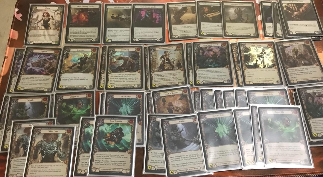 Rainbow foil Dash Blitz deck, Hobbies & Toys, Toys & Games on Carousell