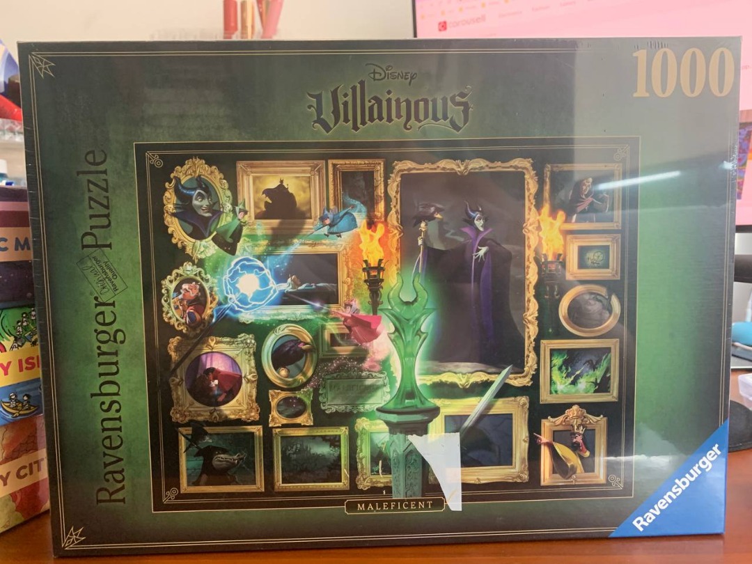 Ravensburger Disney Villainous Maleficent Jigsaw Puzzle, 1000 pieces ...