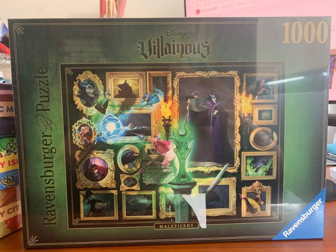 Ravensburger Disney Villainous Maleficent Jigsaw Puzzle, 1000 pieces ...