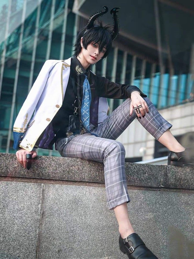 🛸Ren Zotto Cosplay Costume - NIJISANJI EN 6th Wave ILUNA Vtuber🛸 ...