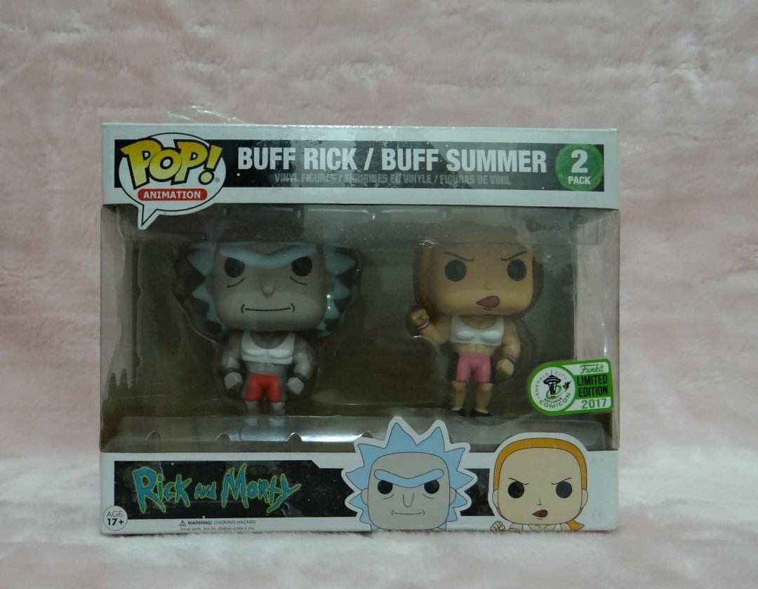Rick and Morty (Buff rick / Buff Summer), Hobbies & Toys, Toys & Games ...