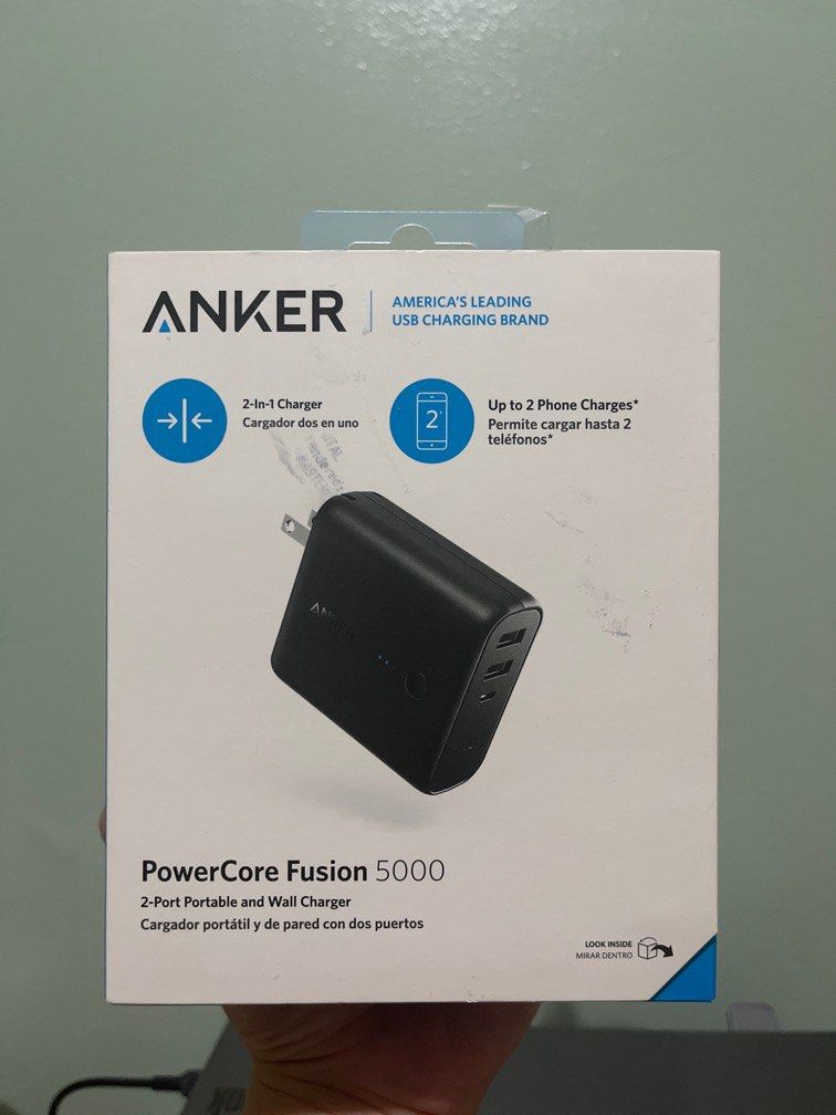 RUSH! ANKER PowerCore Fusion 5000, Mobile Phones & Gadgets, Mobile ...