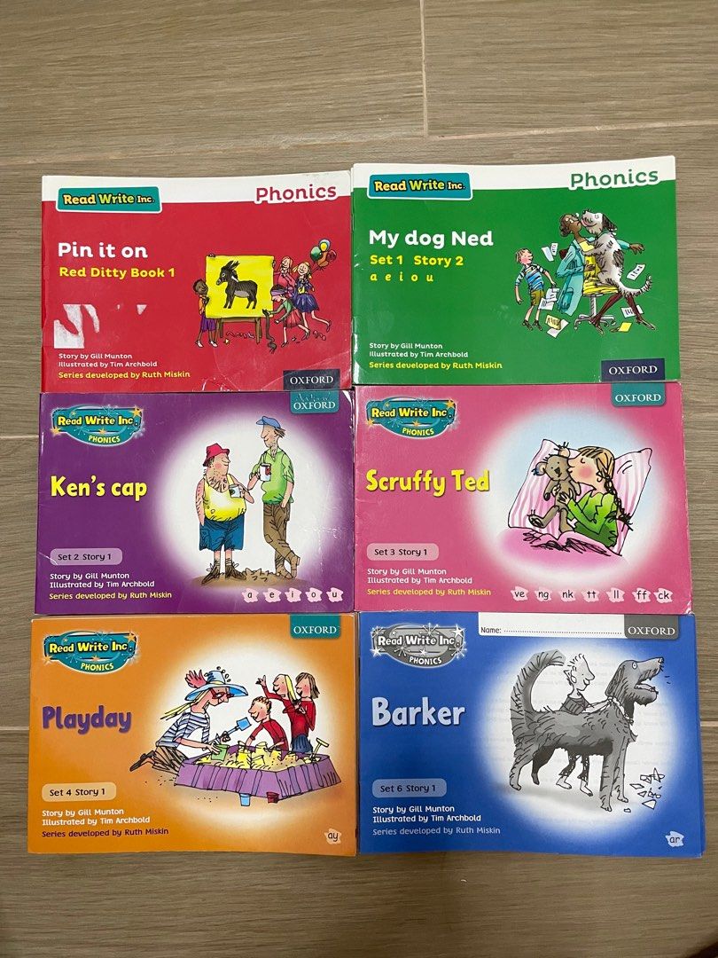 Rwi phonics inc read, 興趣及遊戲, 書本 & 文具, 兒童書籍 - Carousell