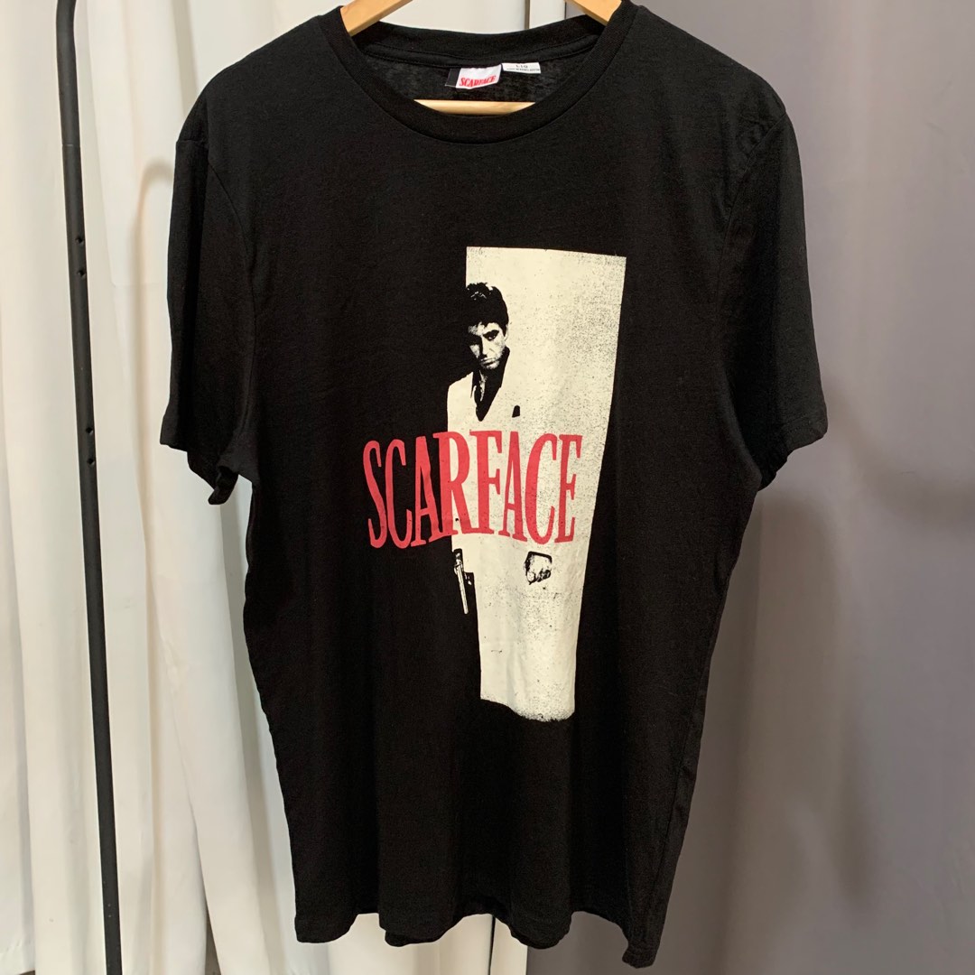 Scarface Vintage Movie Shirt Oversized, Men's Fashion, Tops & Sets ...