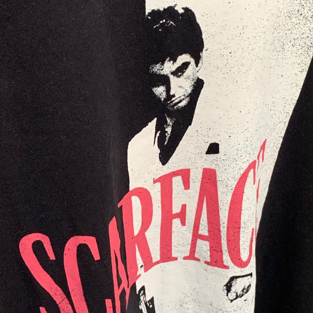 Scarface Vintage Movie Shirt Oversized, Men's Fashion, Tops & Sets ...