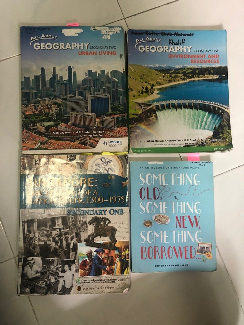 School textbooks, Hobbies & Toys, Books & Magazines, Textbooks on Carousell
