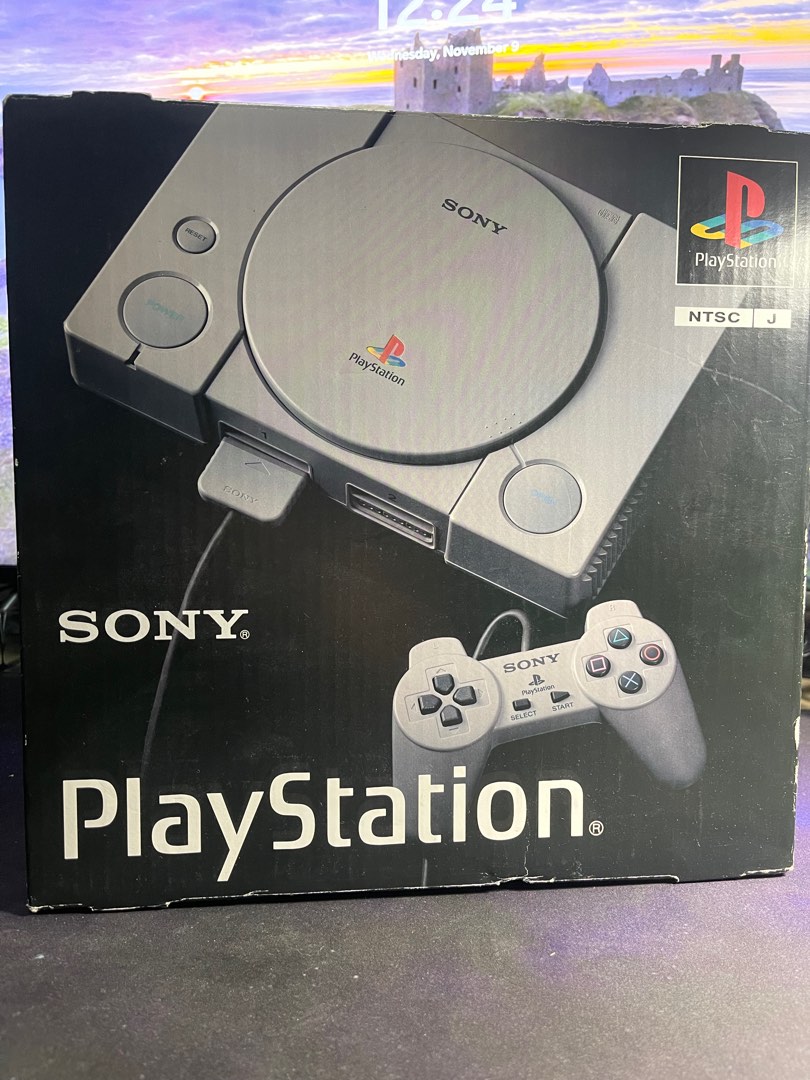 SCPH-3000 PS1 Original Console, Video Gaming, Video Game Consoles ...